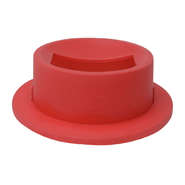 San Jamar Red Plastic Silverware Retriever 18/0 Utensils For 55 gal ...