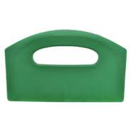 Remco Green Polypropylene Bench Scraper - 8 1/2"L x 5"W