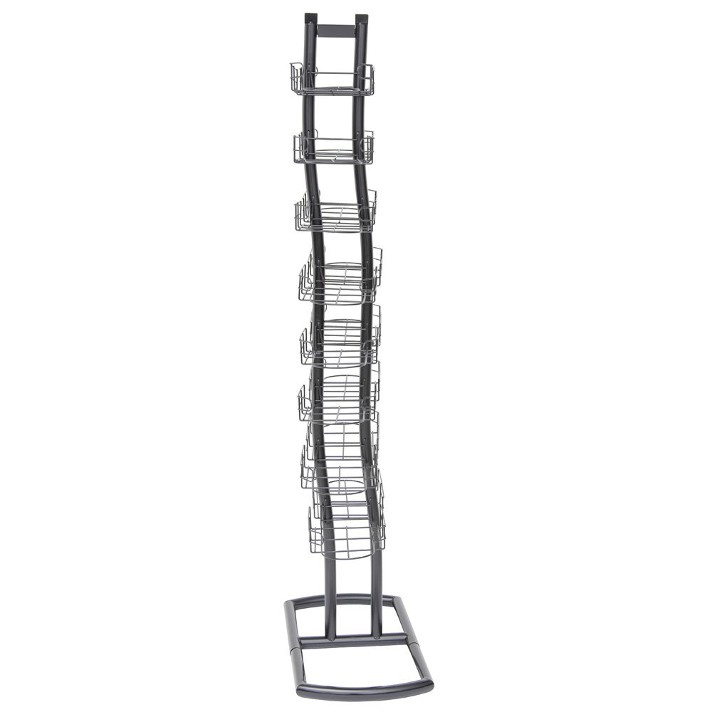 16 Pocket Double-Sided Hat Rack, Black