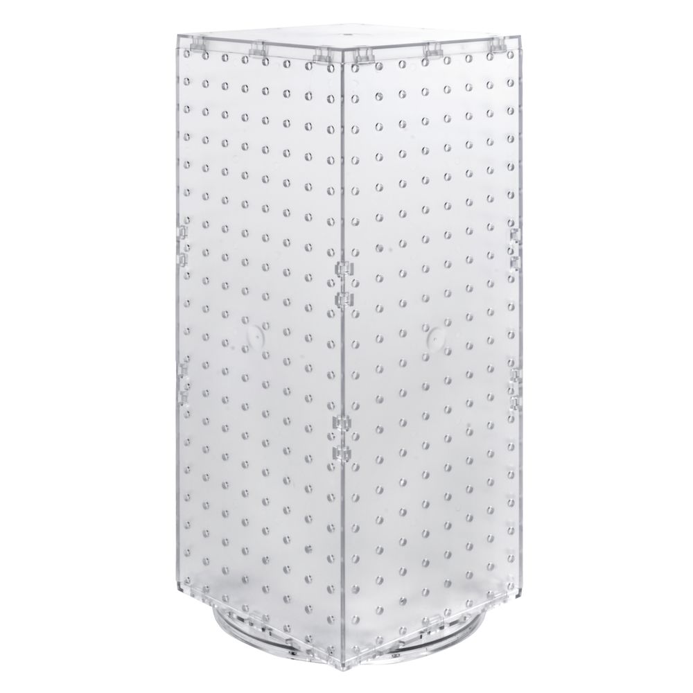 Revolving 4-Sided Countertop Pegboard Display