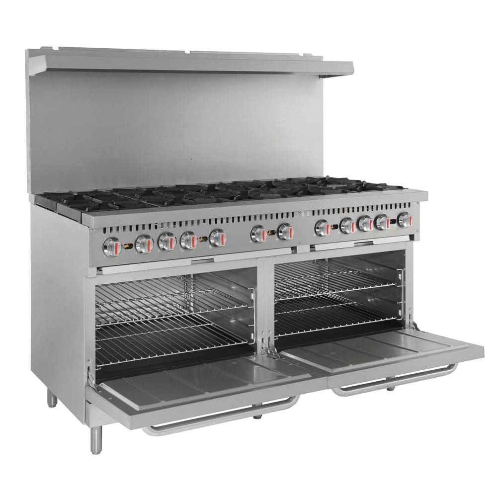 Kratos 29Y-045-NAT Gas Range, 360,000 BTU Output - 60"W x 32 3/5"D x 60 ...