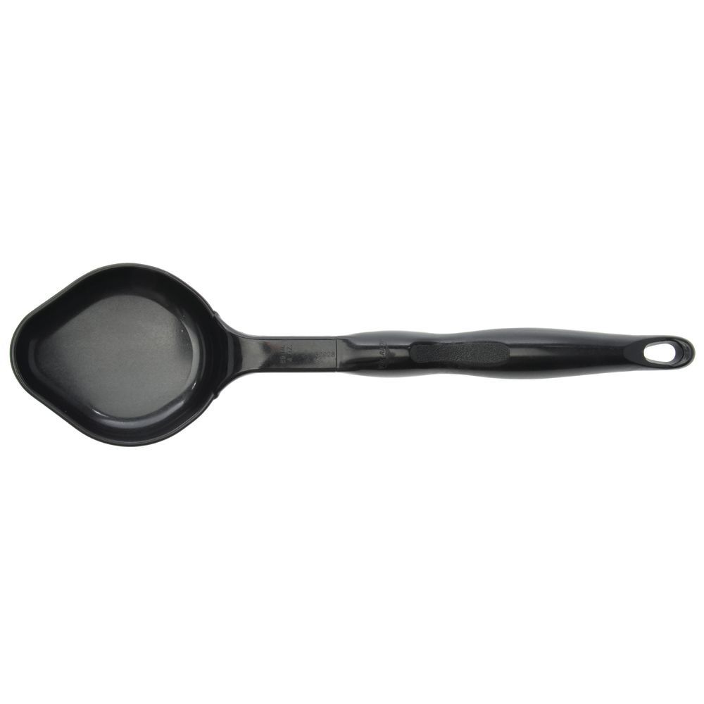 Vollrath 4 oz Oval Black Nylon High-Heat Solid Spoodle® Utensil
