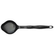 Vollrath 4 oz Oval Black Nylon High-Heat Solid Spoodle® Utensil
