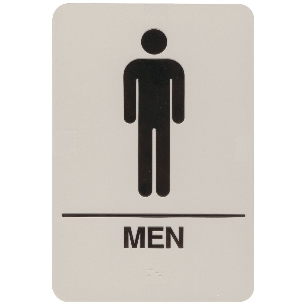Unisex ADA Restroom Sign