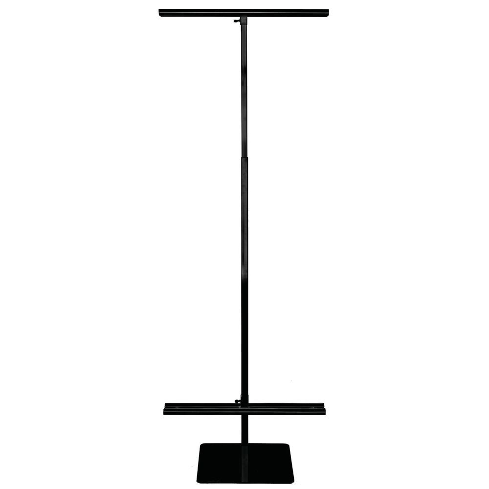 Black Adjustable Banner Stand