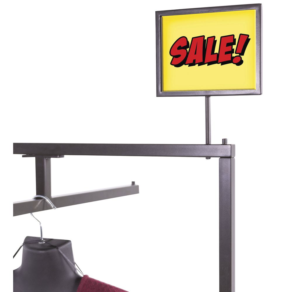 Linea Clothing Rack Sign Holders - 7"W x 5 1/2"H