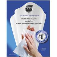 Sani-Hands® Sign For Floorstand With Sign Holder - 15"L x 11 1/2"W