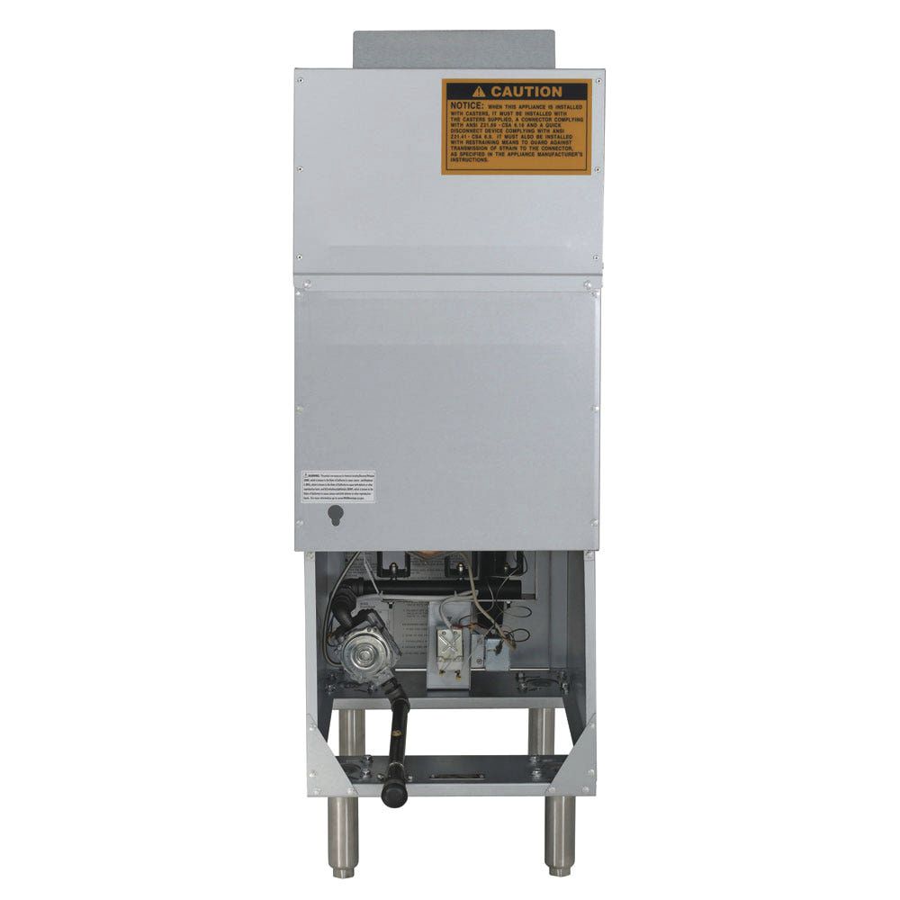 Kratos 29Y-010 Gas Floor Fryer, 3-Burners - 15 1/2"L x 30 1/2"W x 45 1/2"H