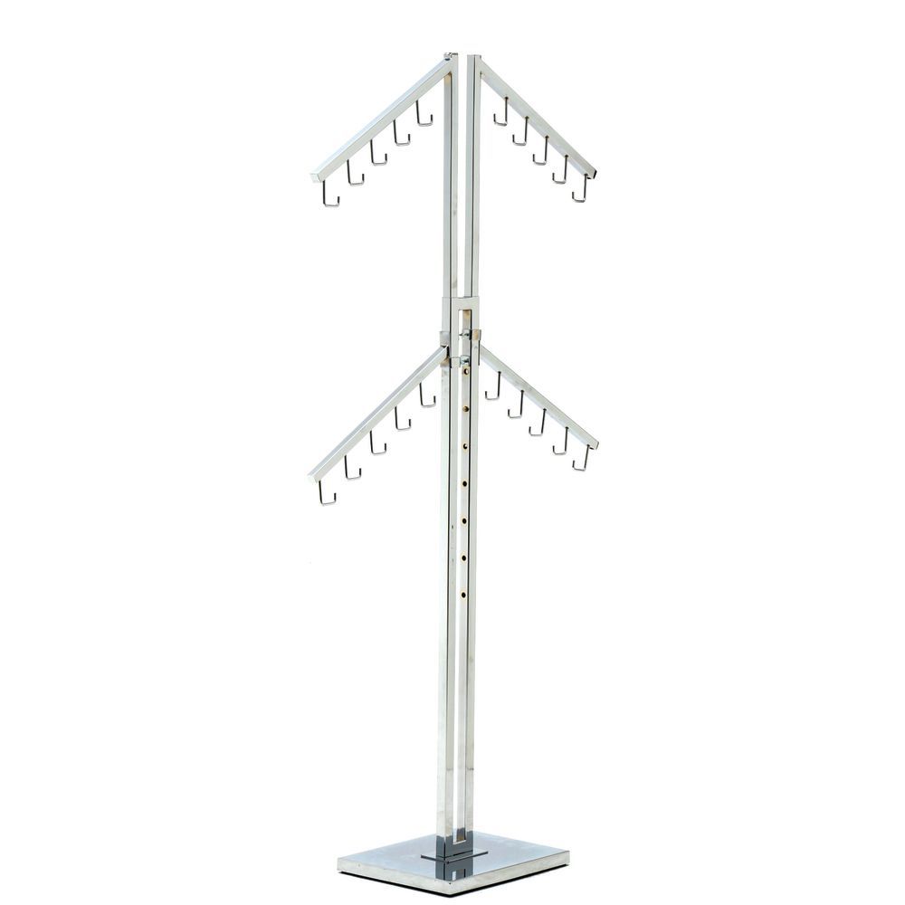 Double Arm Handbag Display Rack