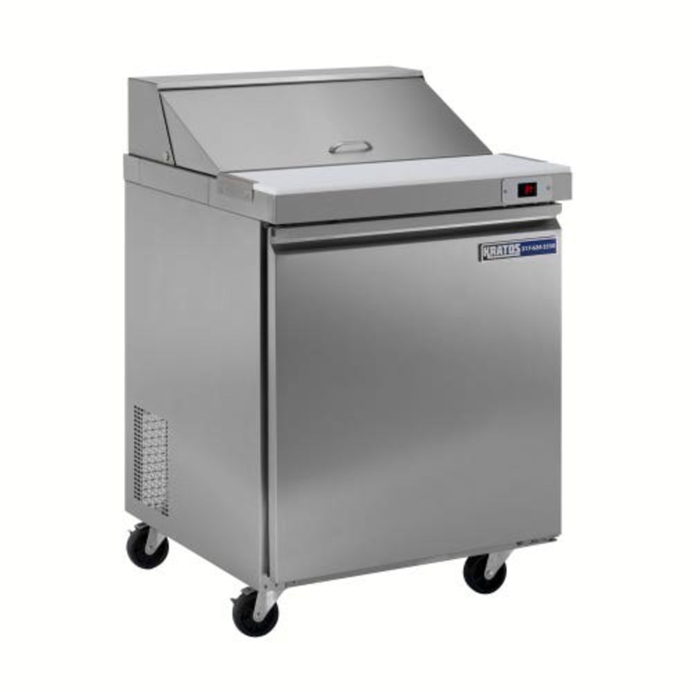 Central Exclusive 69K-769 Sandwich/Salad Prep Table, 8 Pan Capacity ...