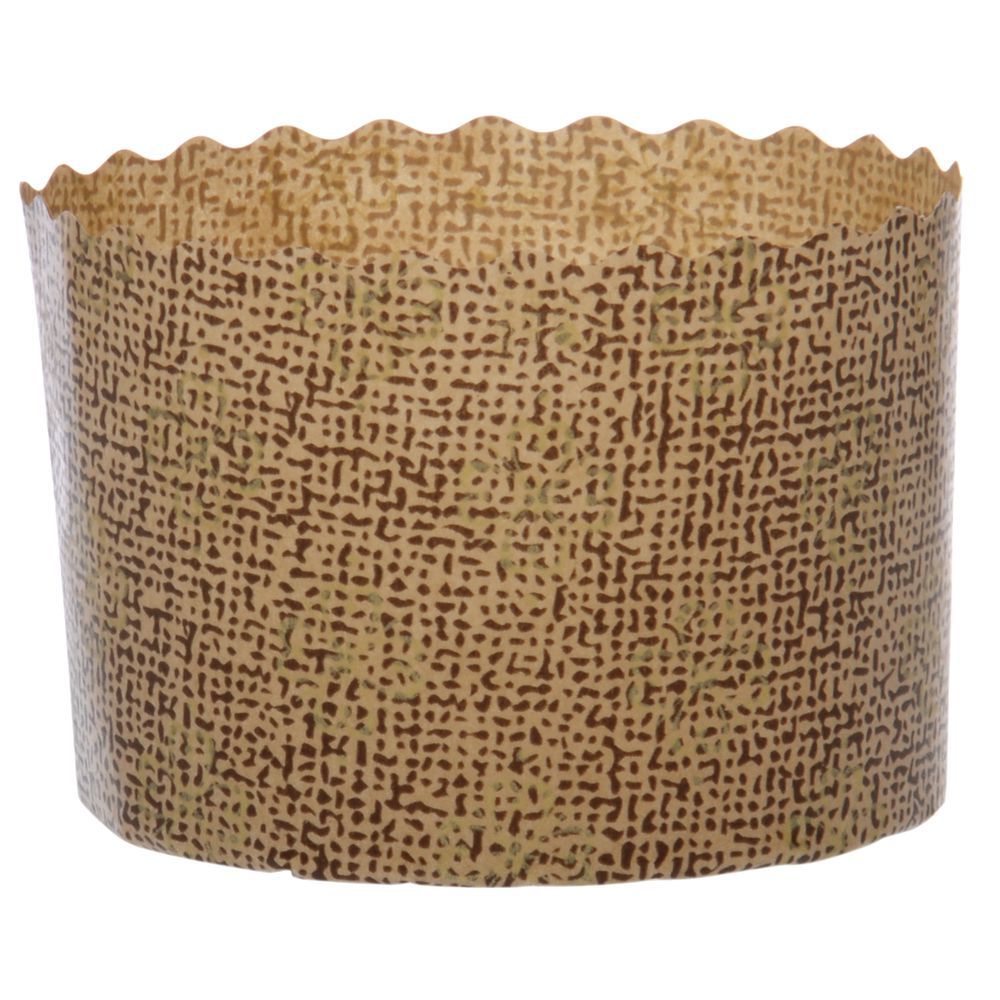 Brown Cellulose Paper Ovenable Muffin Baking Mold - 2 3/4"Dia x 2"H