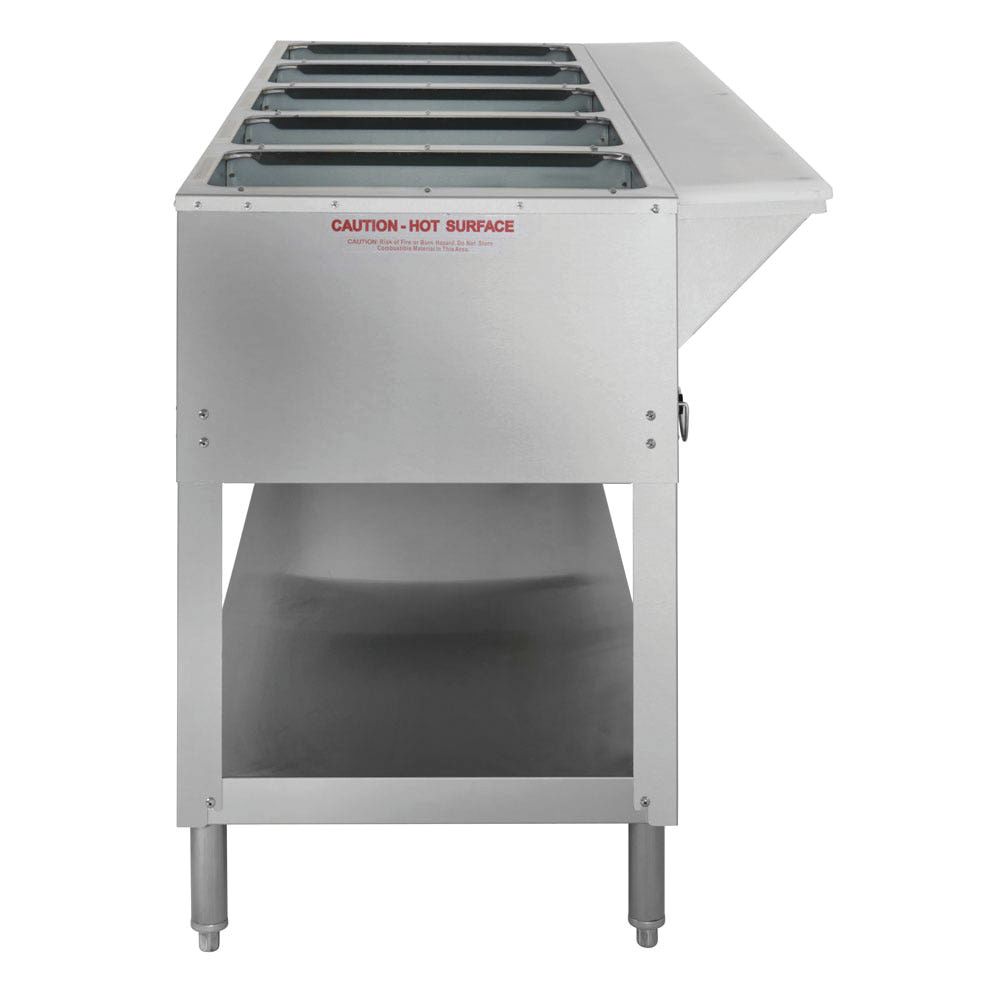 Kratos Stationary Five Pan Open Well Electric Steam Table with ...