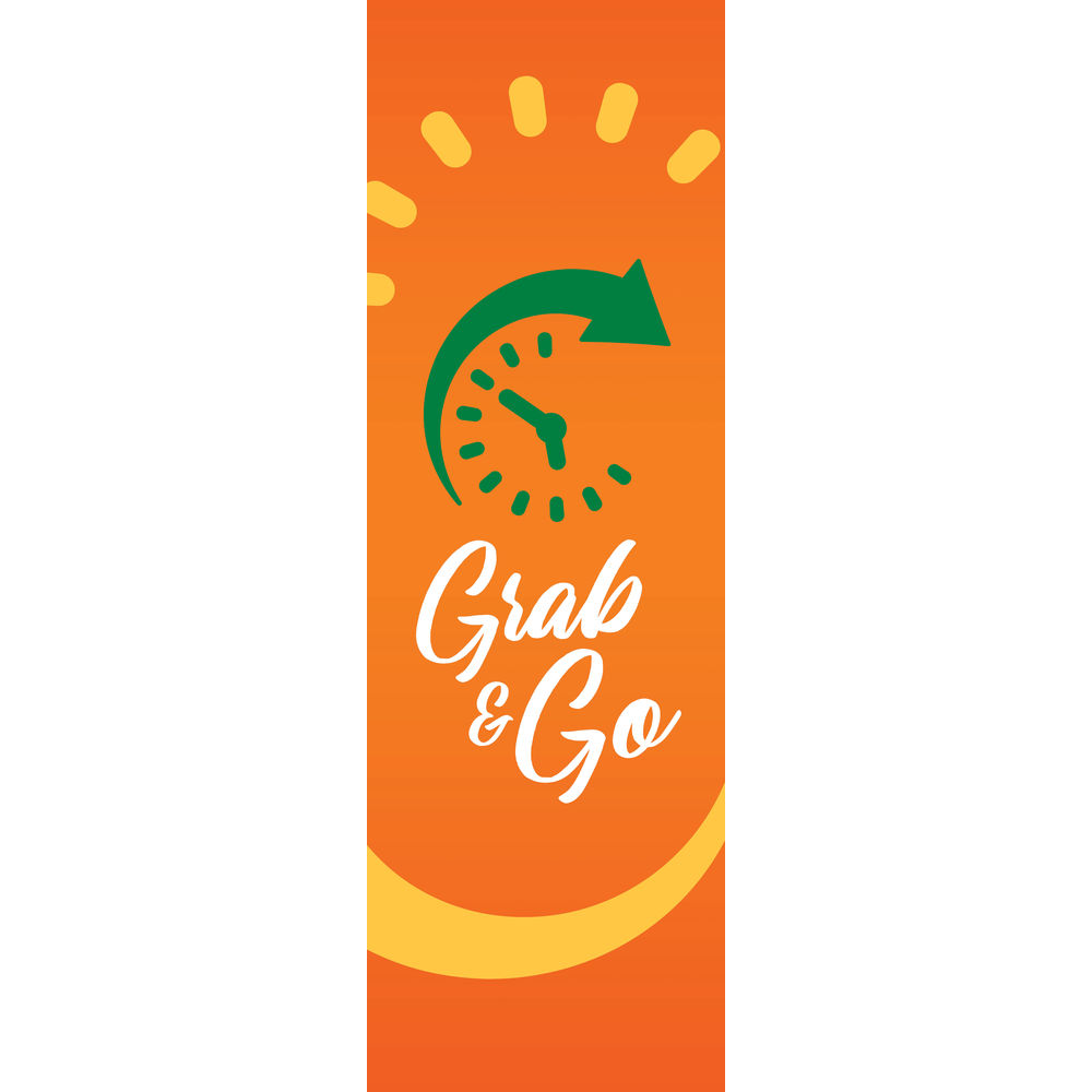 Corrugated Panel for Hubert® Mobile Classroom Cart, "Grab/Go" Orange - 59 1/2"L x 19 1/2"W