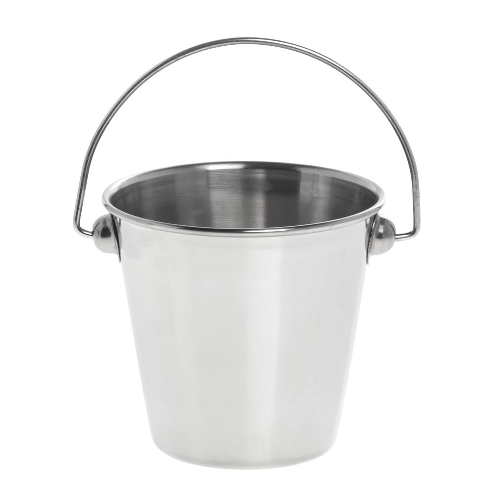 American Metalcraft Medium Stainless Steel Serving Pail - 3 1/2"Dia x 3 ...