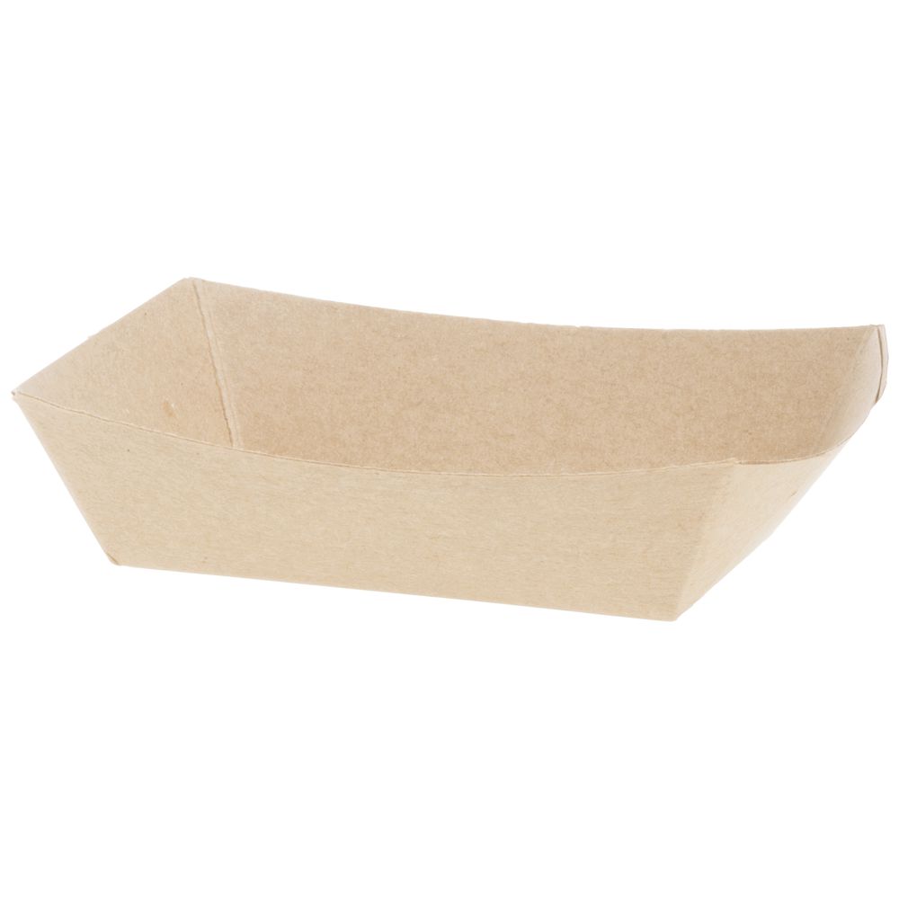 Eco Tray 1 4 Lb Natural SBS Paperboard Food Tray 4 1 4 L X 3 1 4 W X