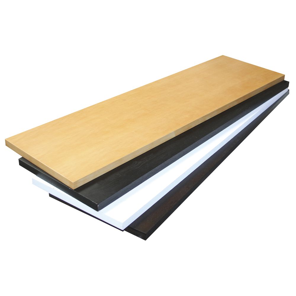 Pearl District Outrigger Shelf, Maple