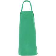 Pinnacle Textiles Kelly Green Polyester Bib Apron - 33"L x 29"W