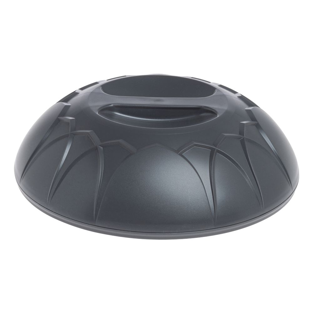DINEX Fenwick Insulated Ware Graphite Grey Plastic Dome -10"Dia x 2 7/8"H