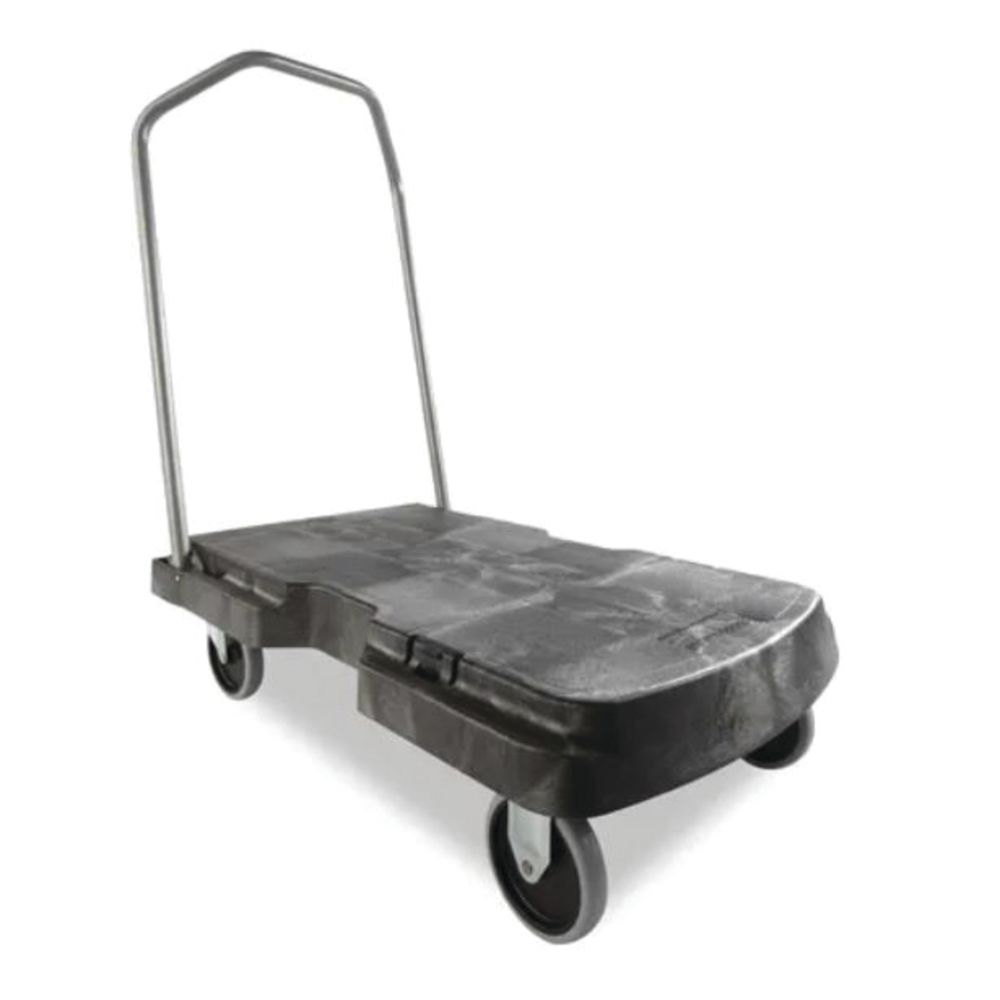 Rubbermaid FG440100BLA Utility Trolley - 32 1/2"L x 20 1/2"W x 5 3/5"H