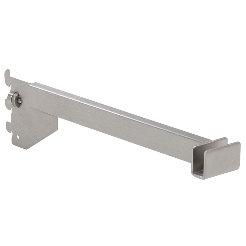12" Satin Hangrail Bracket w/ Tightening Screw
