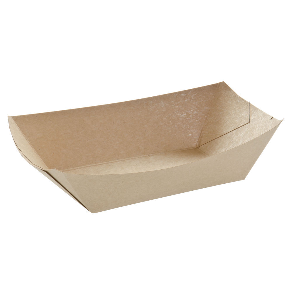 3 Lb Kraft Natural Paper Food Trays 8 L X 6 W X 2 H 3 Lb Kraft Natural Paper Food Trays 8 L X 6 W X 2 H