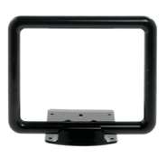 Black Plastic Sign Frames With Wedge Base - 5 1/2"L x 7"H