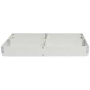 Fiberglass Full Size 3-Section Bun Pan Extender Divided Widthwise - 3"H