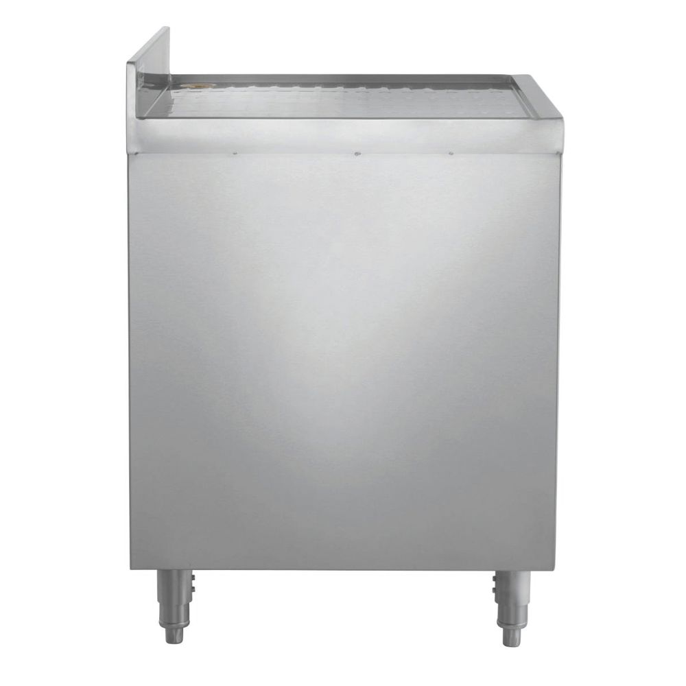 Kratos 32L-067 Stainless Steel Corrugated Top Glass Rack Storage Unit ...