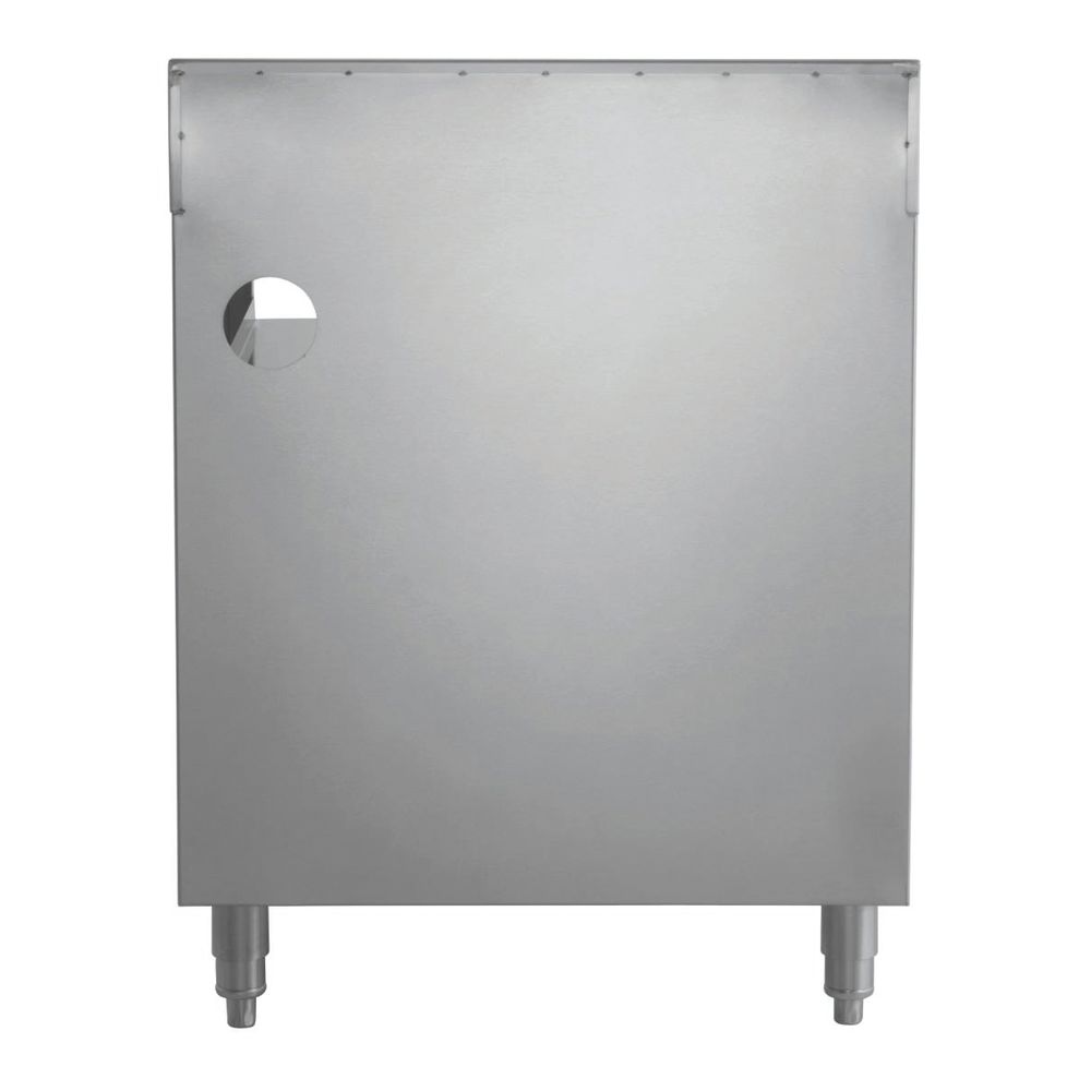 Kratos 32L-067 Stainless Steel Corrugated Top Glass Rack Storage Unit ...