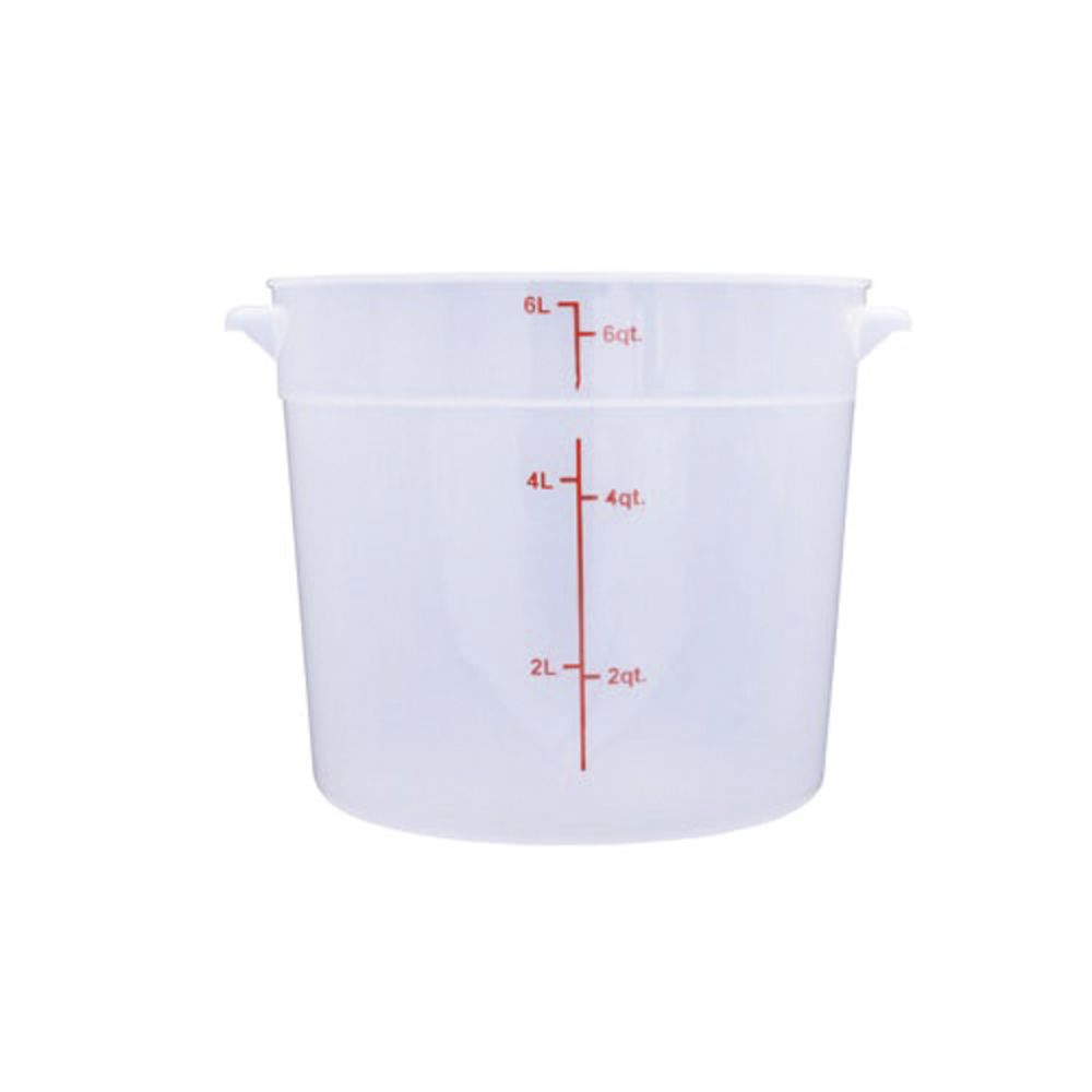 CenPro 29A-0476 Qt Translucent Round Food Storage Container