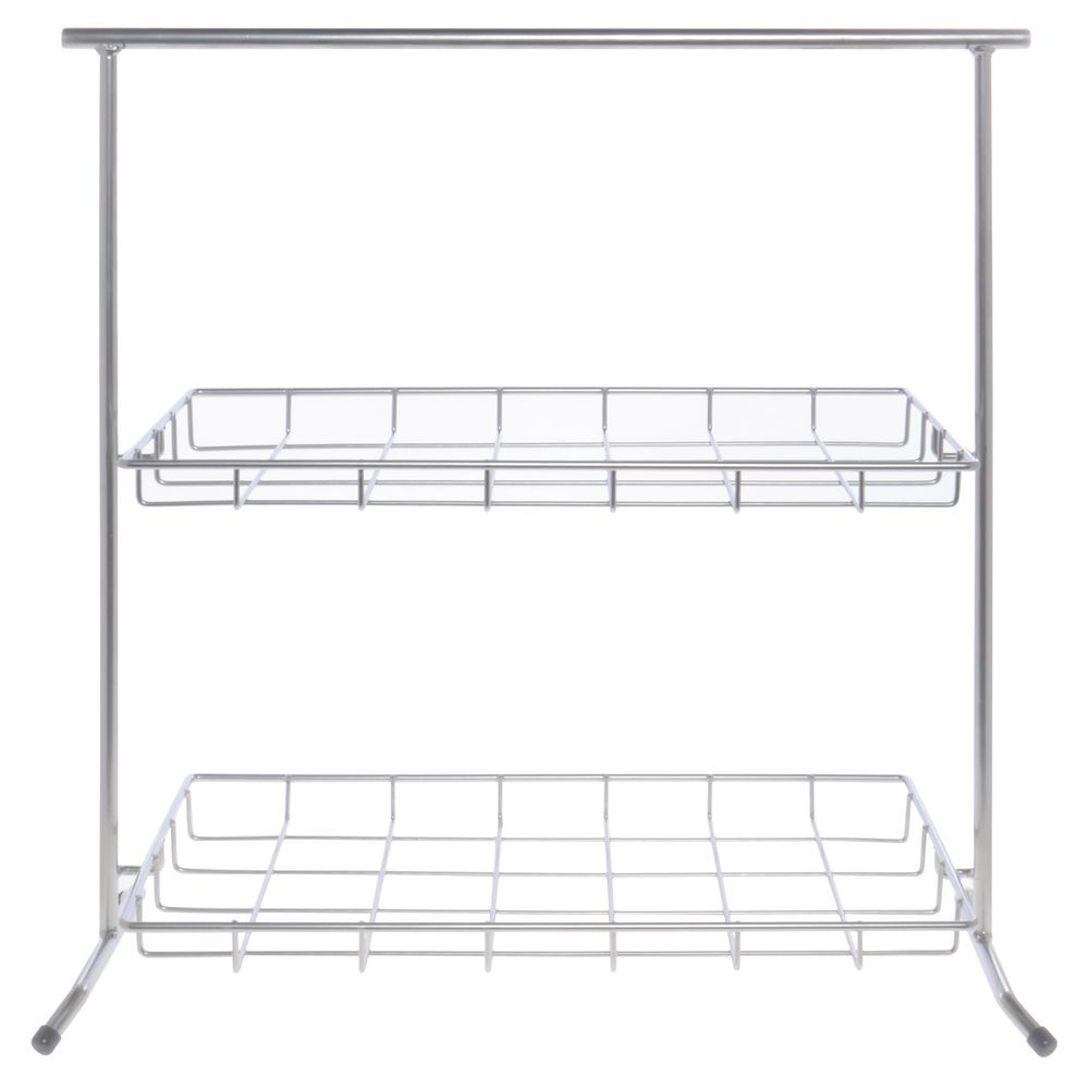 2 Tier Silver Wire Stand For Pitchers