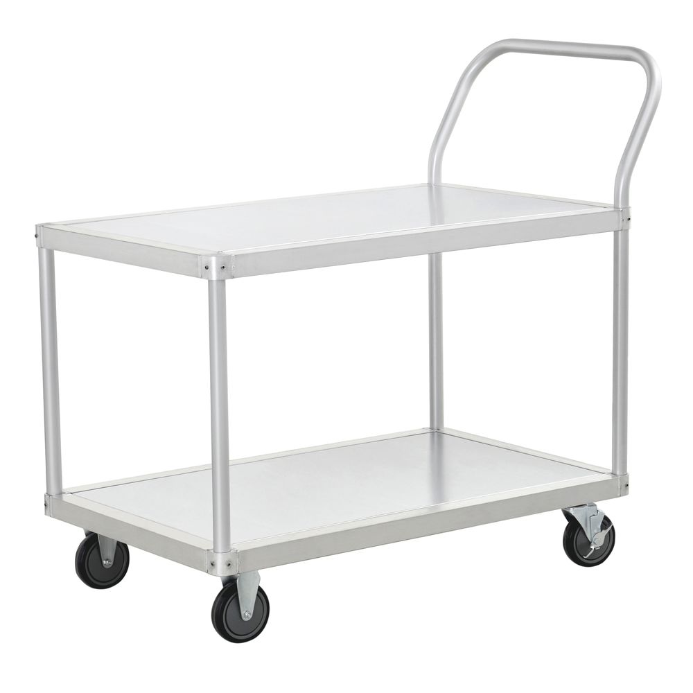 HUBERT®Two-Shelf Stainless Steel Produce Cart - 20"W x 42"D x 41"H