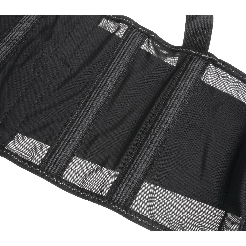 Ergodyne 4-Stay Economy Black Spandex Back Support - Extra Large
