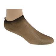 Men's Black Nylon Try On Socks