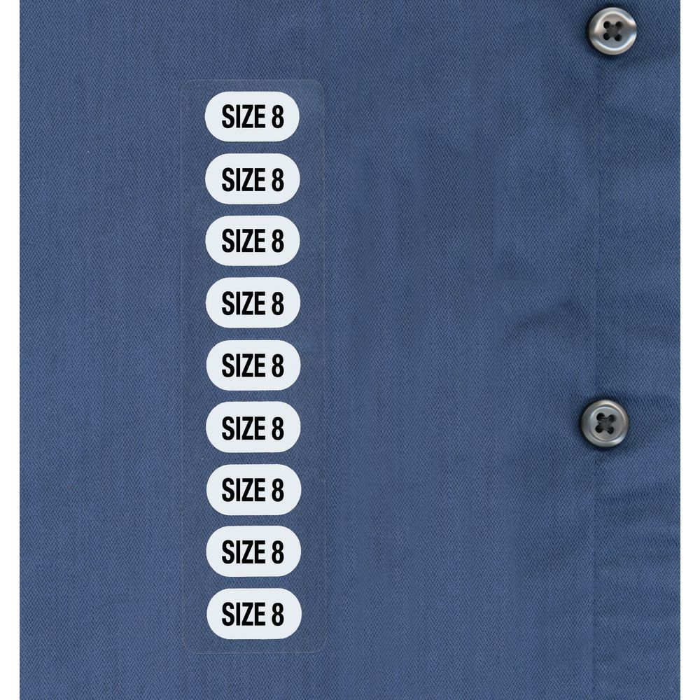 5T Wrap Around Size Label