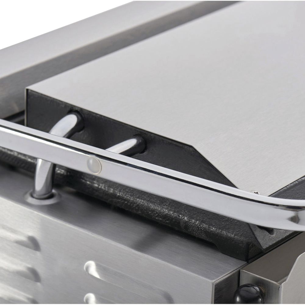 Kratos 29Y-020 Panini Sandwich Grill With Grooved Plates, 14" x 9 ...