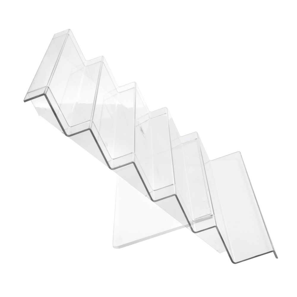 5-Tier Clear Acrylic Step Display