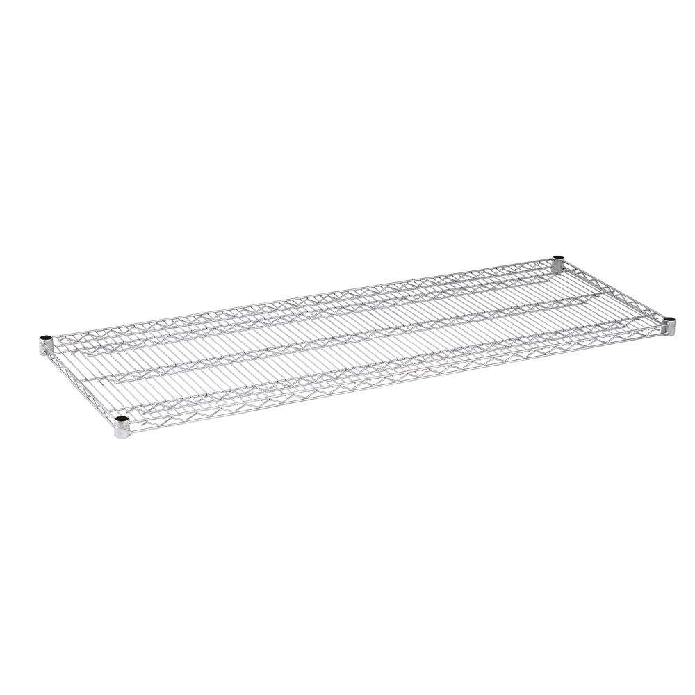 CenPro 30V-077 Medium Duty Wire Shelf, Chrome Finish, 600 Lb Capacity ...