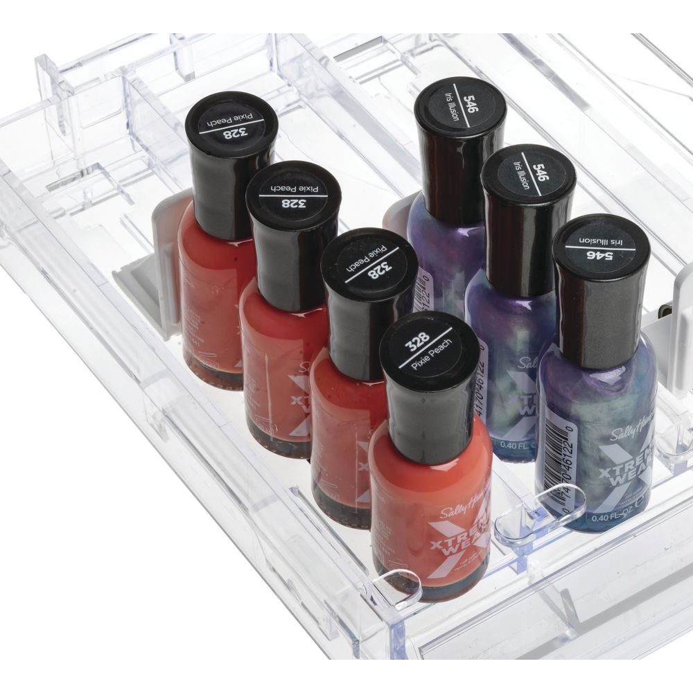 Clear Plastic Divider for Cosmetic Tray