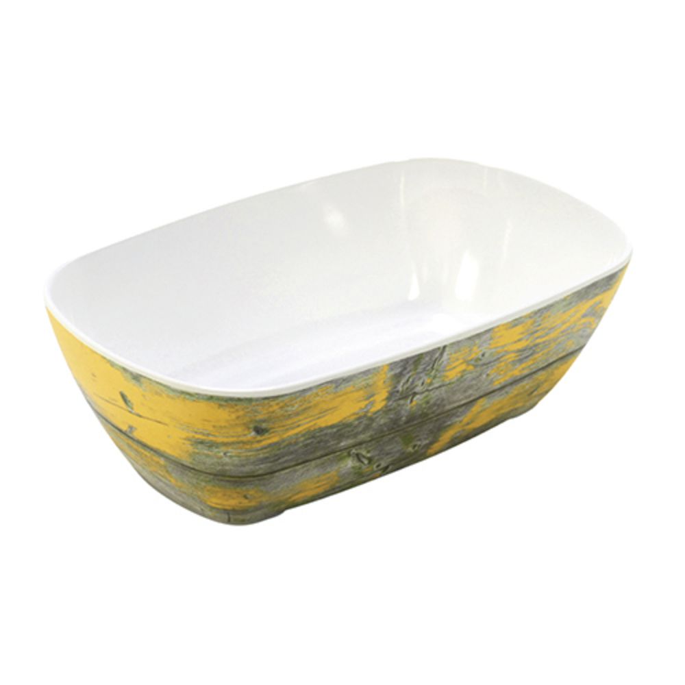 SALAD CROCK, GN1/4, YELLOW, MELAMINE