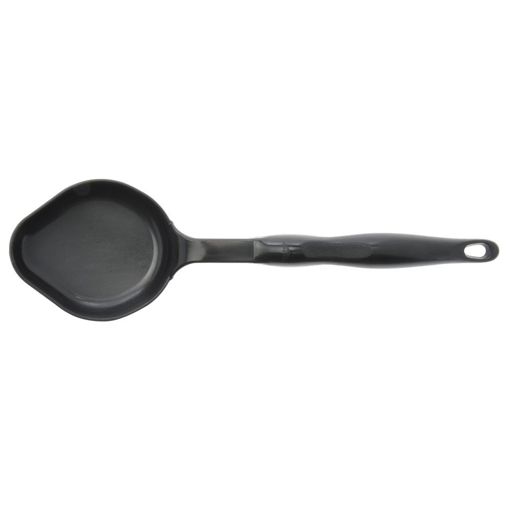Vollrath 6 oz Oval Black Nylon High-Heat Solid Spoodle® Utensil