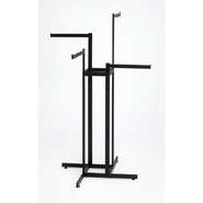 4 Way Garment Rack Black