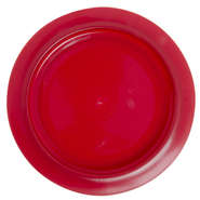 Maddak Ableware Red Polypropylene Inner Lip Plate - 9"Dia x 1"H