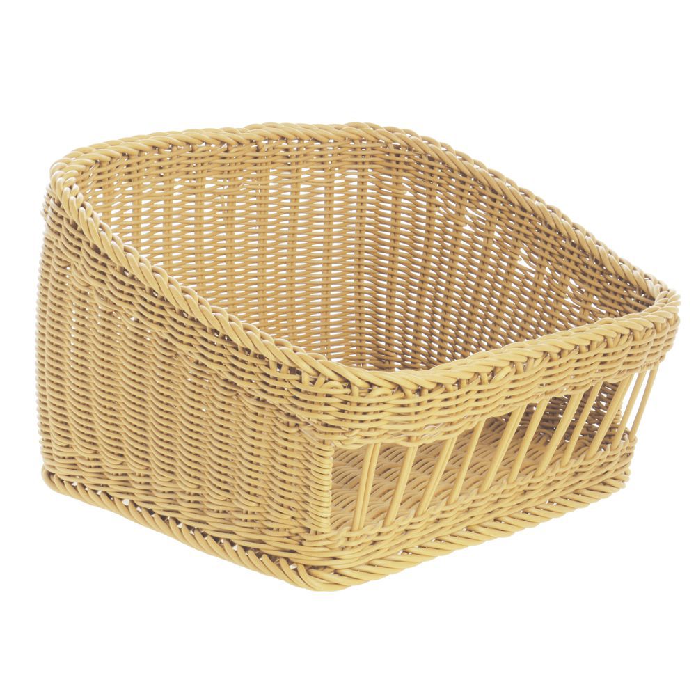 Rectangular Natural Polypropylene Tapered Washable Basket - 17"L x 20"W ...
