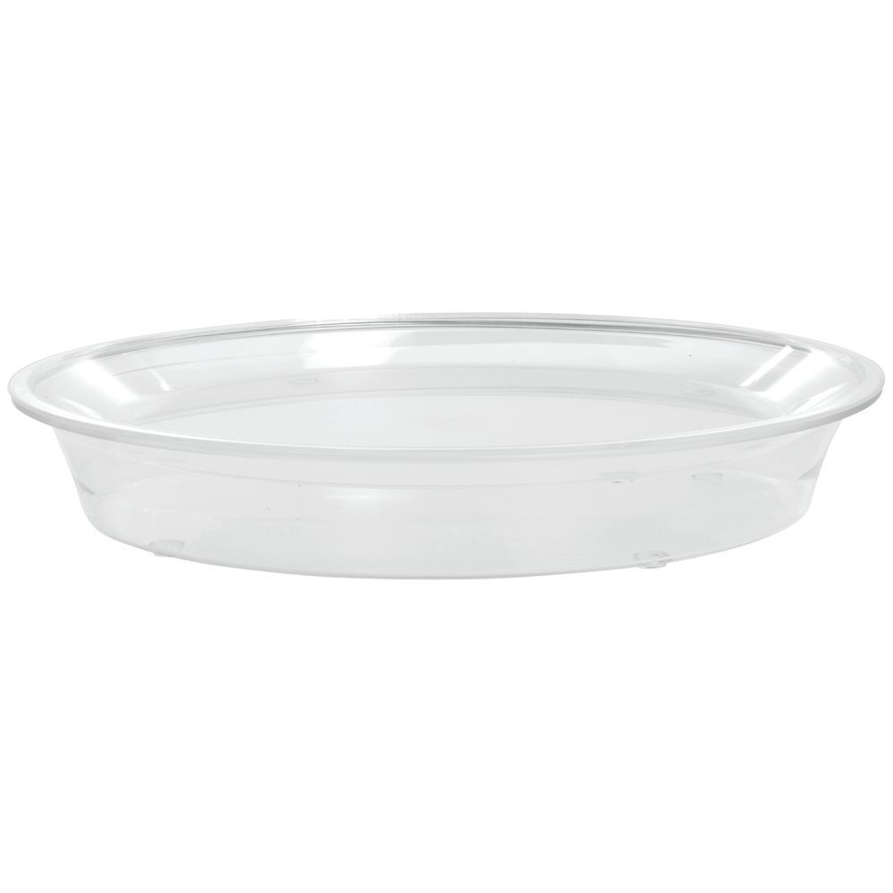 Cal-Mil Round Acrylic Dry Sampling Tray - 15"Dia x 1"D