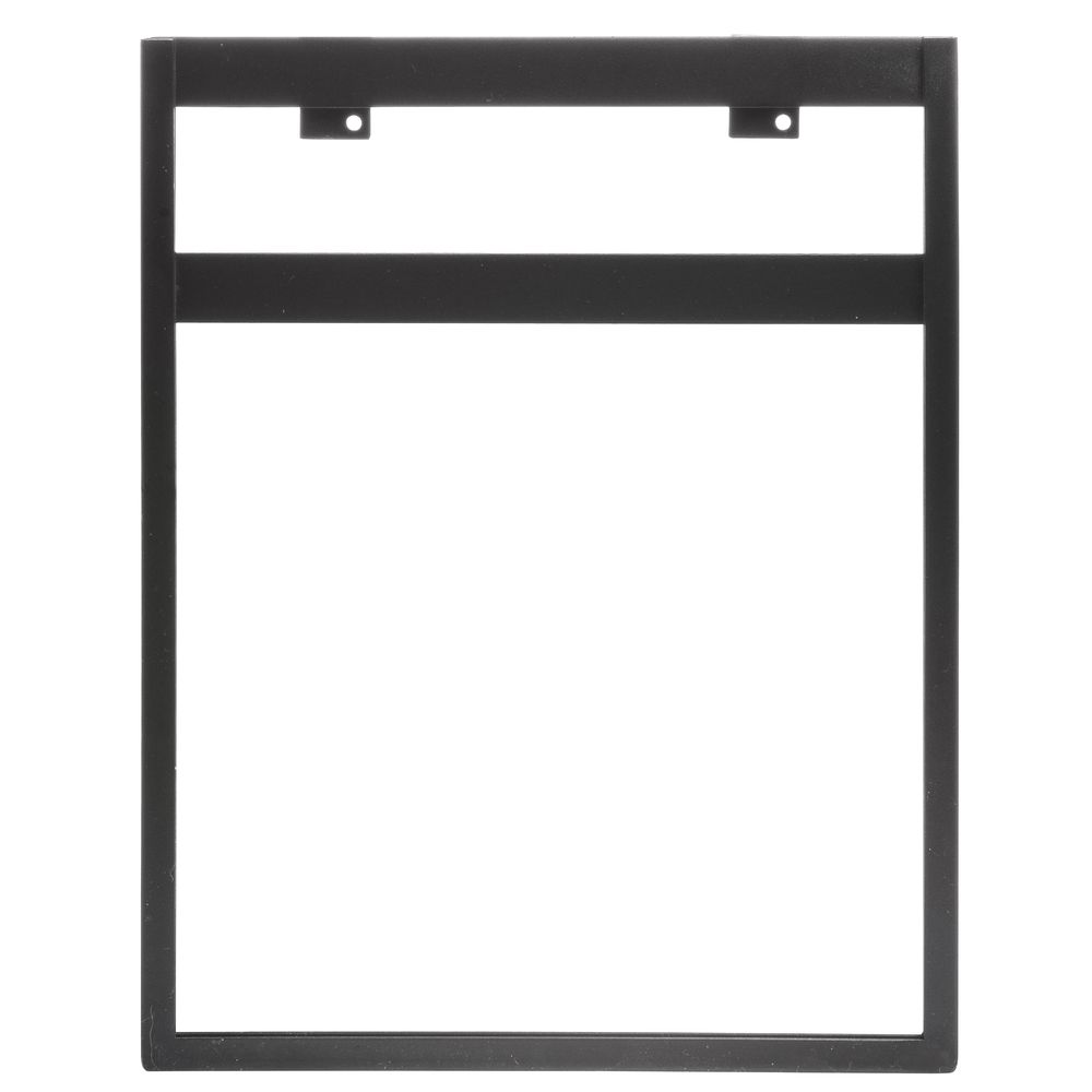SIGNFRAME, 11X14, BLACK, W/TWO .392"BRACKE
