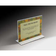 11 x 8 1/2 Bottom-load Sign Holder