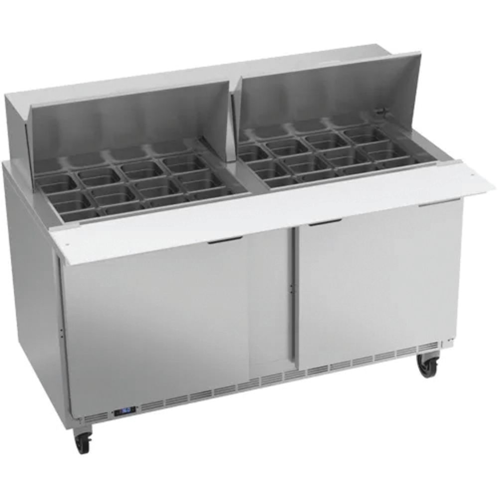 Beverage-Air SPE60HC-24M 60" Two Door Mega Top Sandwich Prep Table