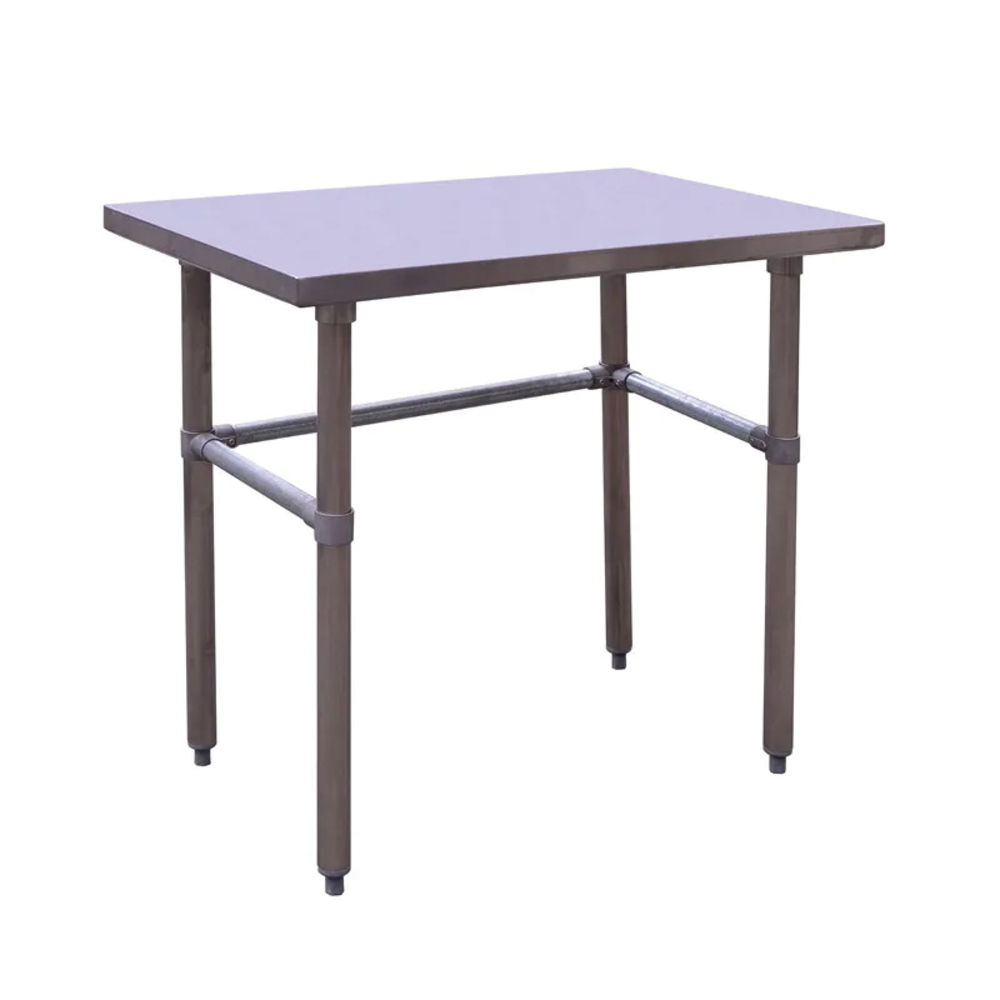 Kratos 28W-271 16-Gauge, 304 Stainless Steel Open Base Worktable - 36"L ...