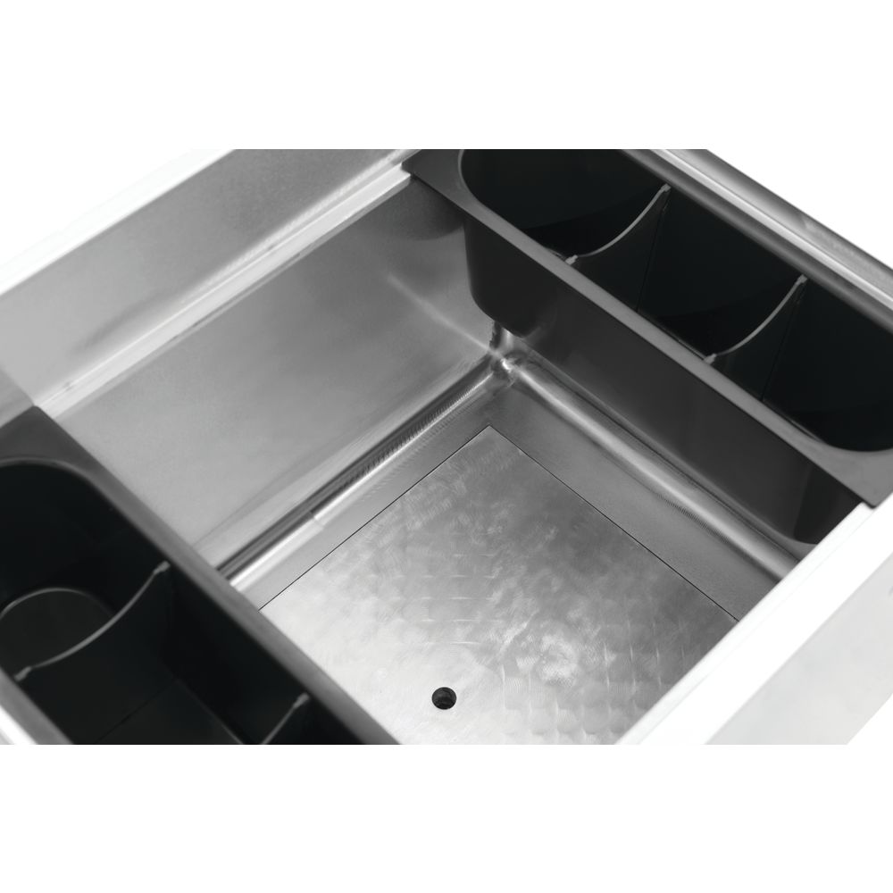 Kratos 32L-007 Underbar Ice Bin With Cold Plate & Bottle Holders, 77 Lb ...